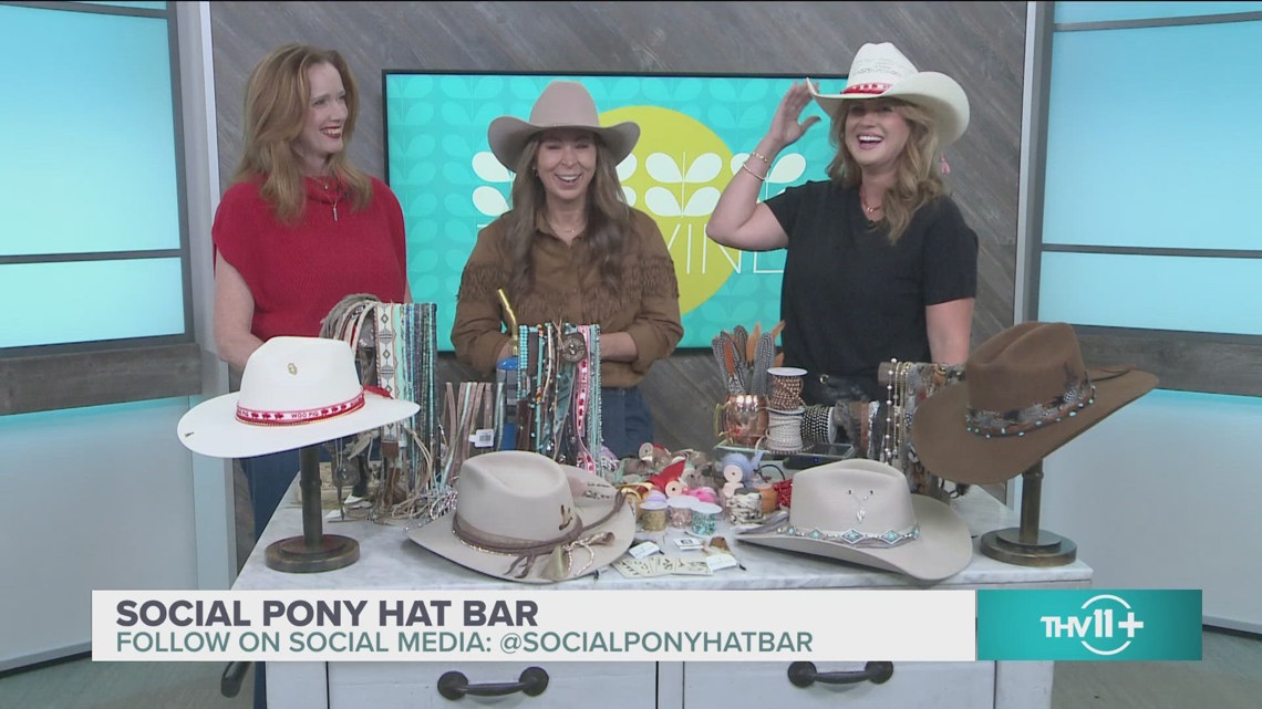 Create custom hats with Social Pony Hat Bar | thv11.com