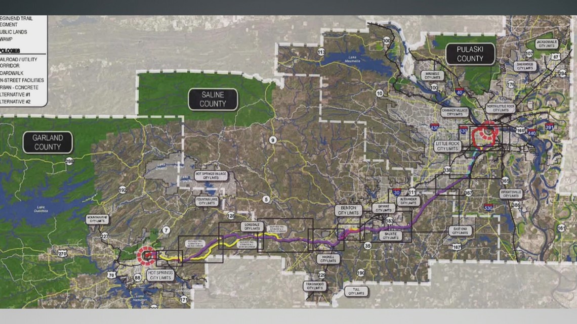 Latest Southwest Trail plans displayed during public presentations to ...