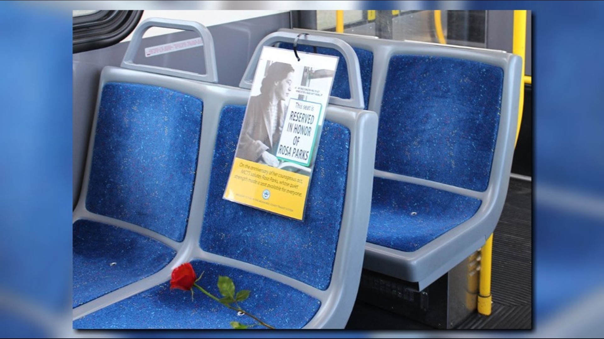 Transit system honors Rosa Parks by reserving a seat on every bus ...
