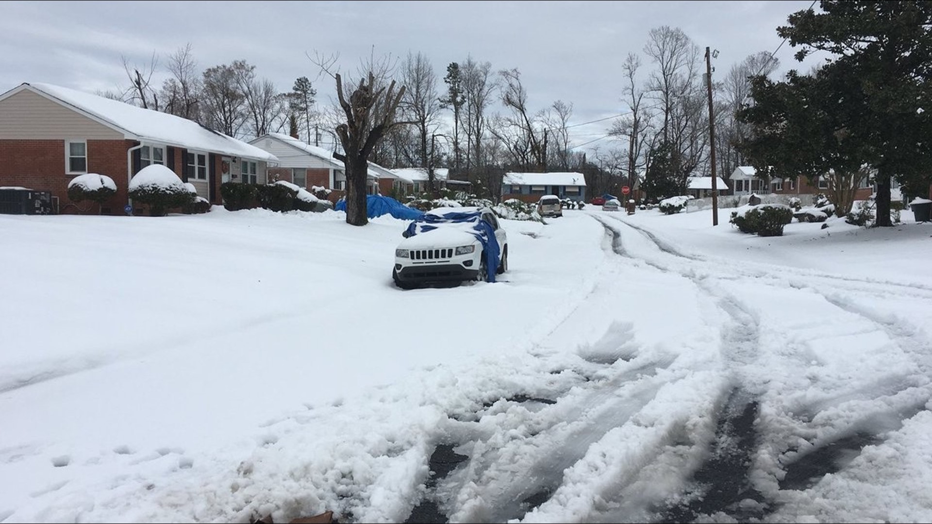 PHOTOS | Snow, Winter Storm Continues on Monday | thv11.com