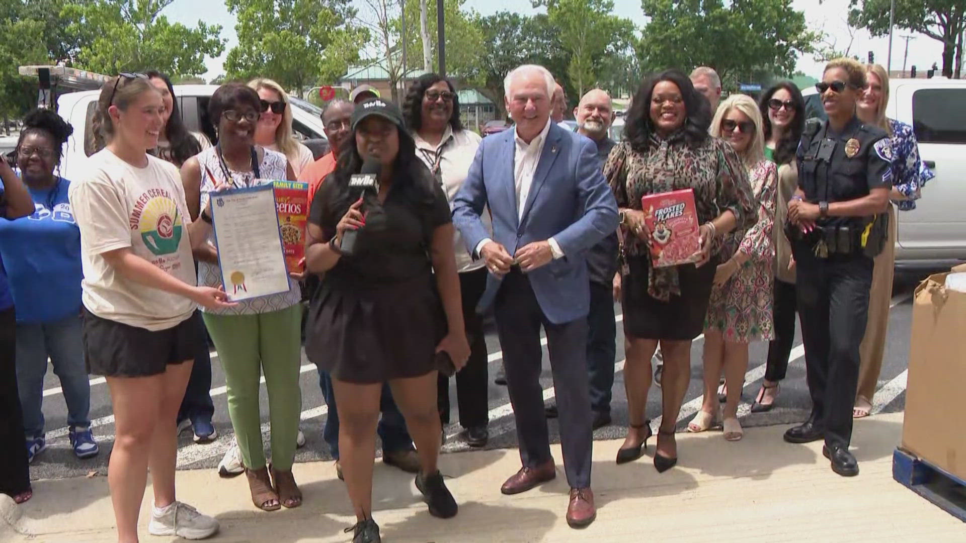 North Little Rock mayor proclaims THV11 'Summer Cereal Drive Day ...