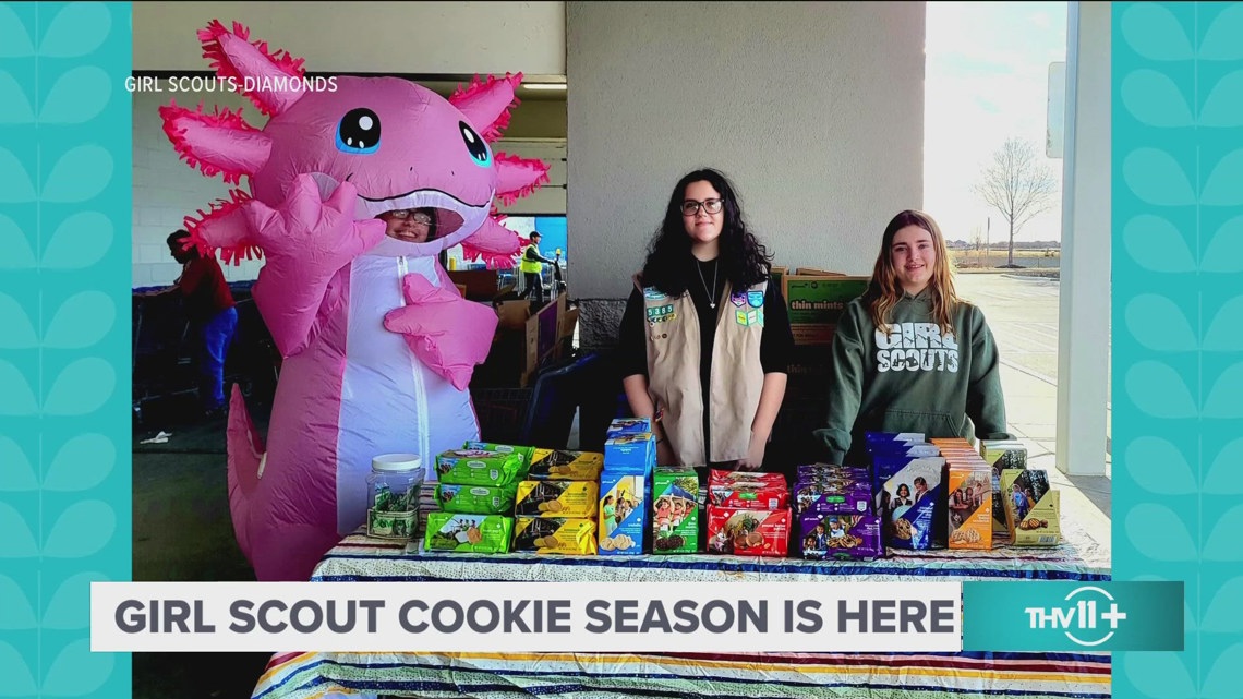 Girl Scouts-Diamonds 2025 Cookie program underway | thv11.com
