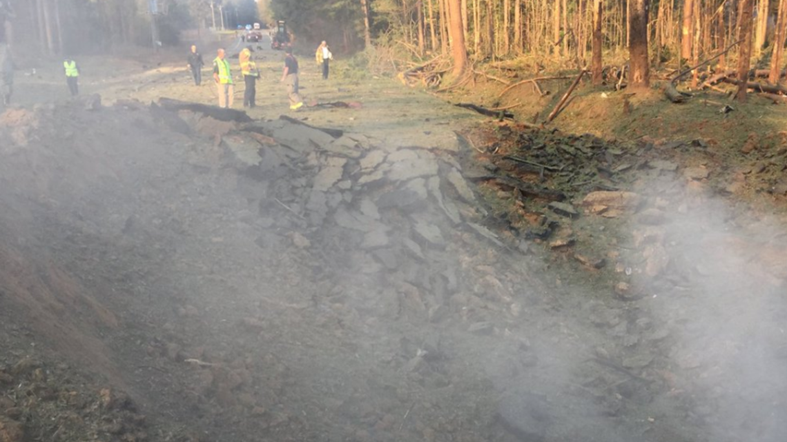 PHOTOS: Truck explosion outside of Camden | thv11.com