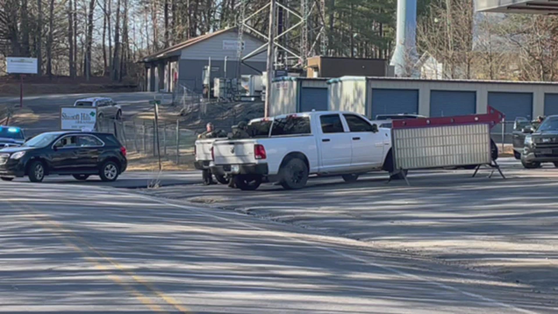 SWAT team exits after active shooter situation ends in Shannon Hills ...