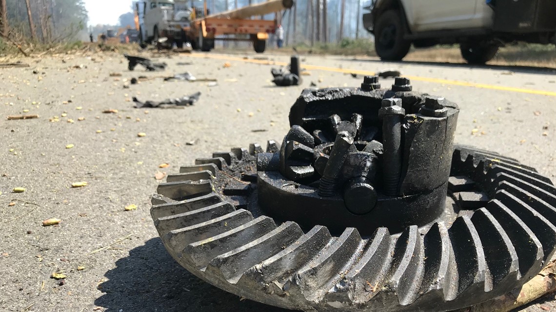 Several highways closed outside Camden after truck carrying ammonium ...