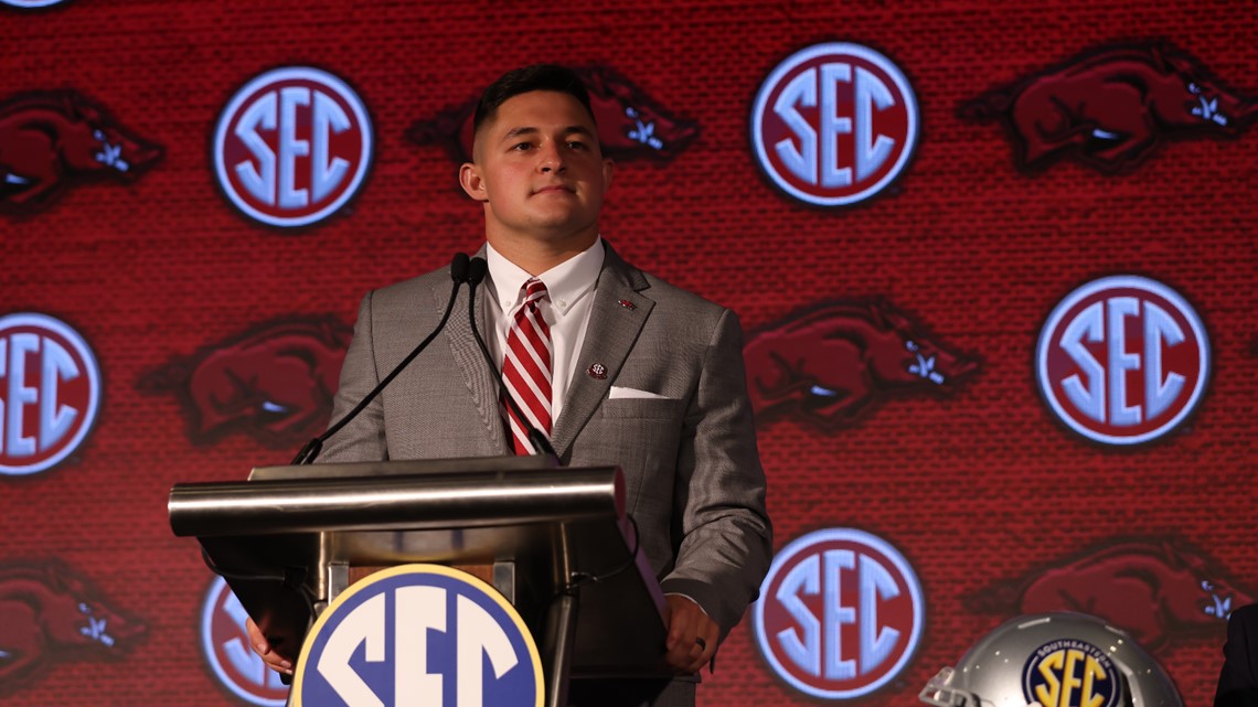 Grant Morgan Named Finalist for Burlsworth Trophy | thv11.com