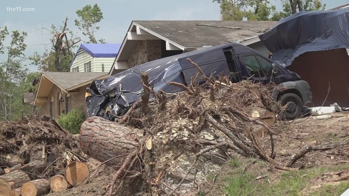 Disaster relief group extends stay in Arkansas for tornado damage ...