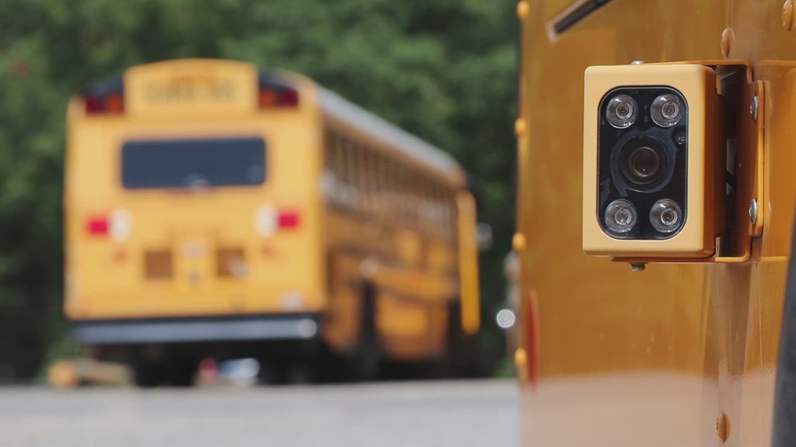 Cabot hoping school bus cameras improve driver awareness | thv11.com