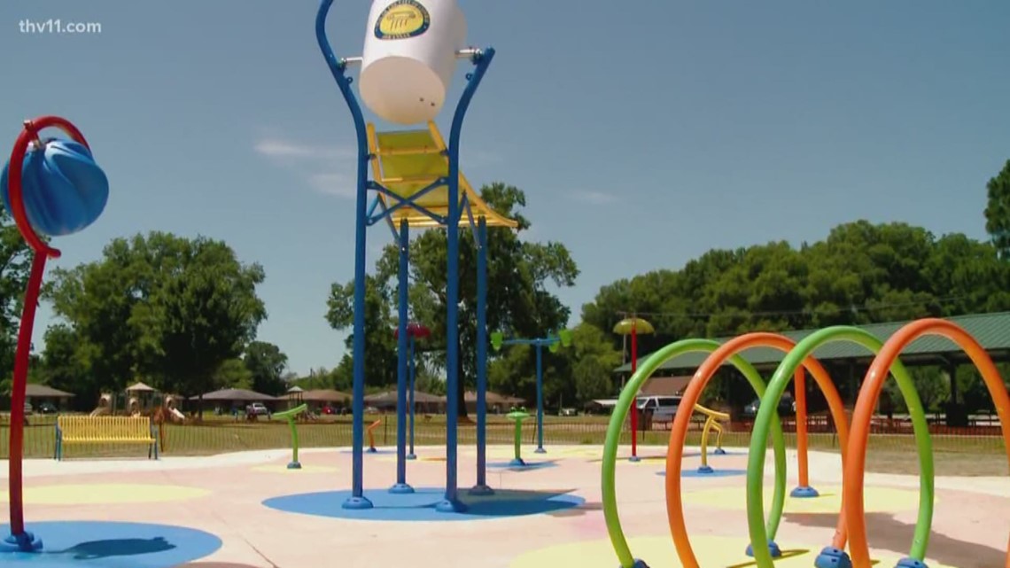 Conway's 5th Avenue Splash Pad almost done | thv11.com