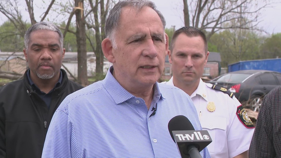 Sen. John Boozman talks tornado damage in Jacksonville | thv11.com