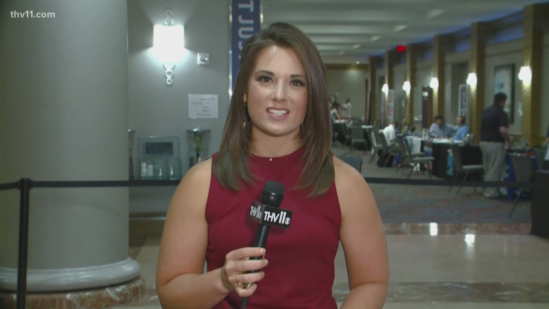 Dorian Craft previews the Hogs arrival at SEC Media Days | thv11.com