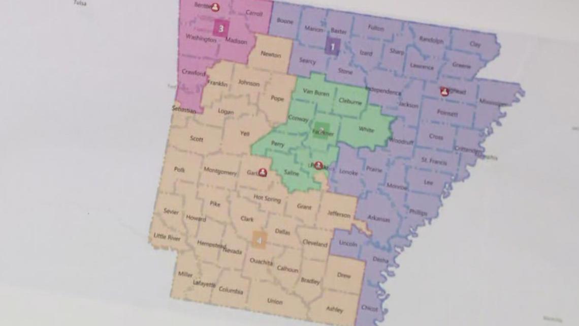 Redistricting proposal looks to split Arkansas's biggest county | thv11.com