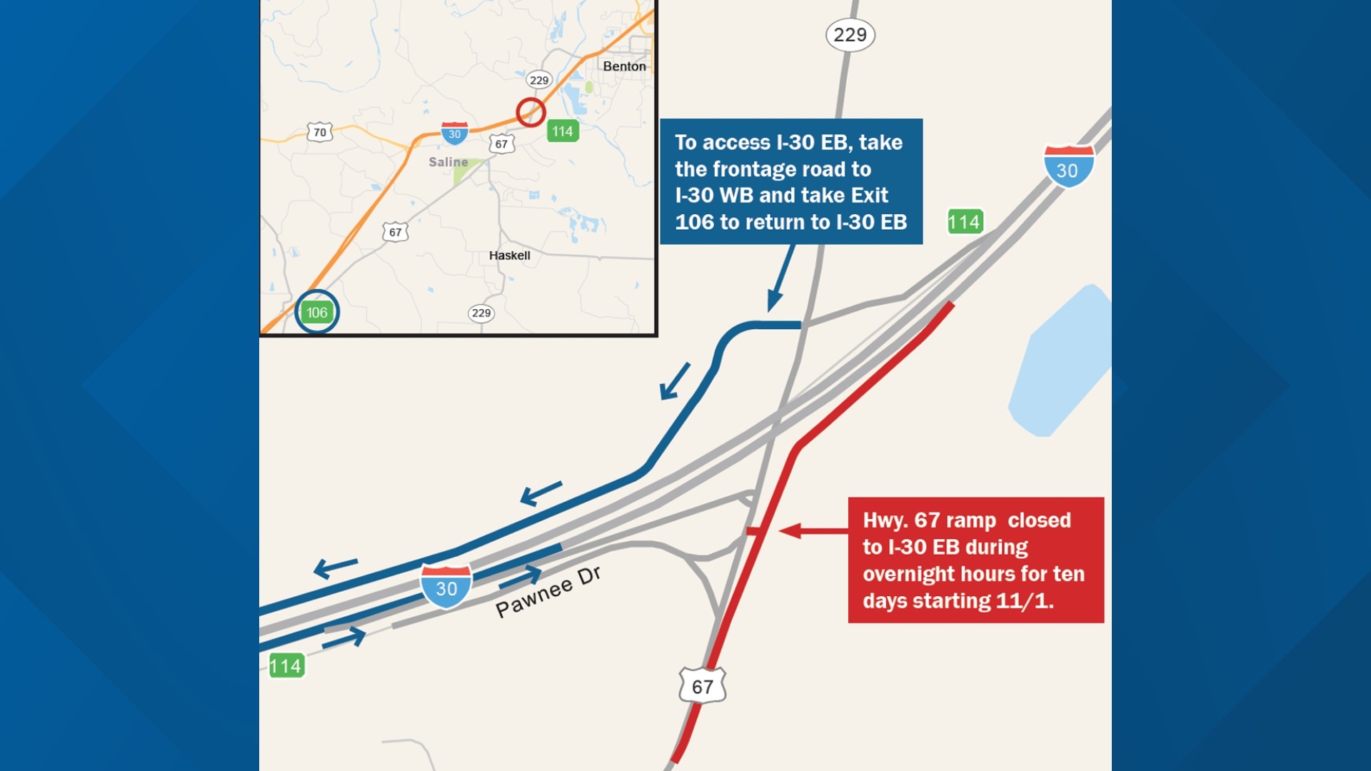 ARDOT says I-30 widening project will continue in Saline County | thv11.com