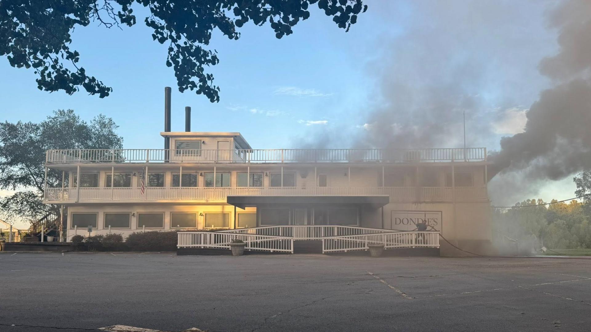Dondie's White River Princess closed indefinitely following fire ...