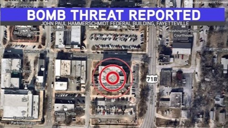 Police respond to bomb threat at Fayetteville Federal Building | thv11.com