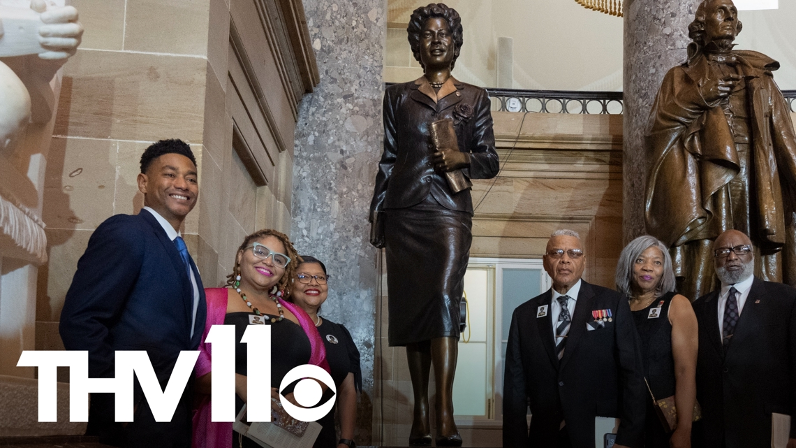 U.S. Capitol unveils statue of Civil Rights icon Daisy Gatson Bates ...