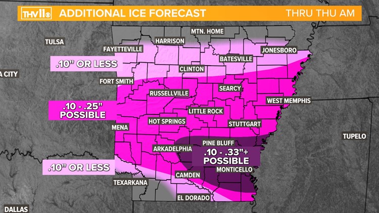 Winter weather expected this week in Arkansas | thv11.com