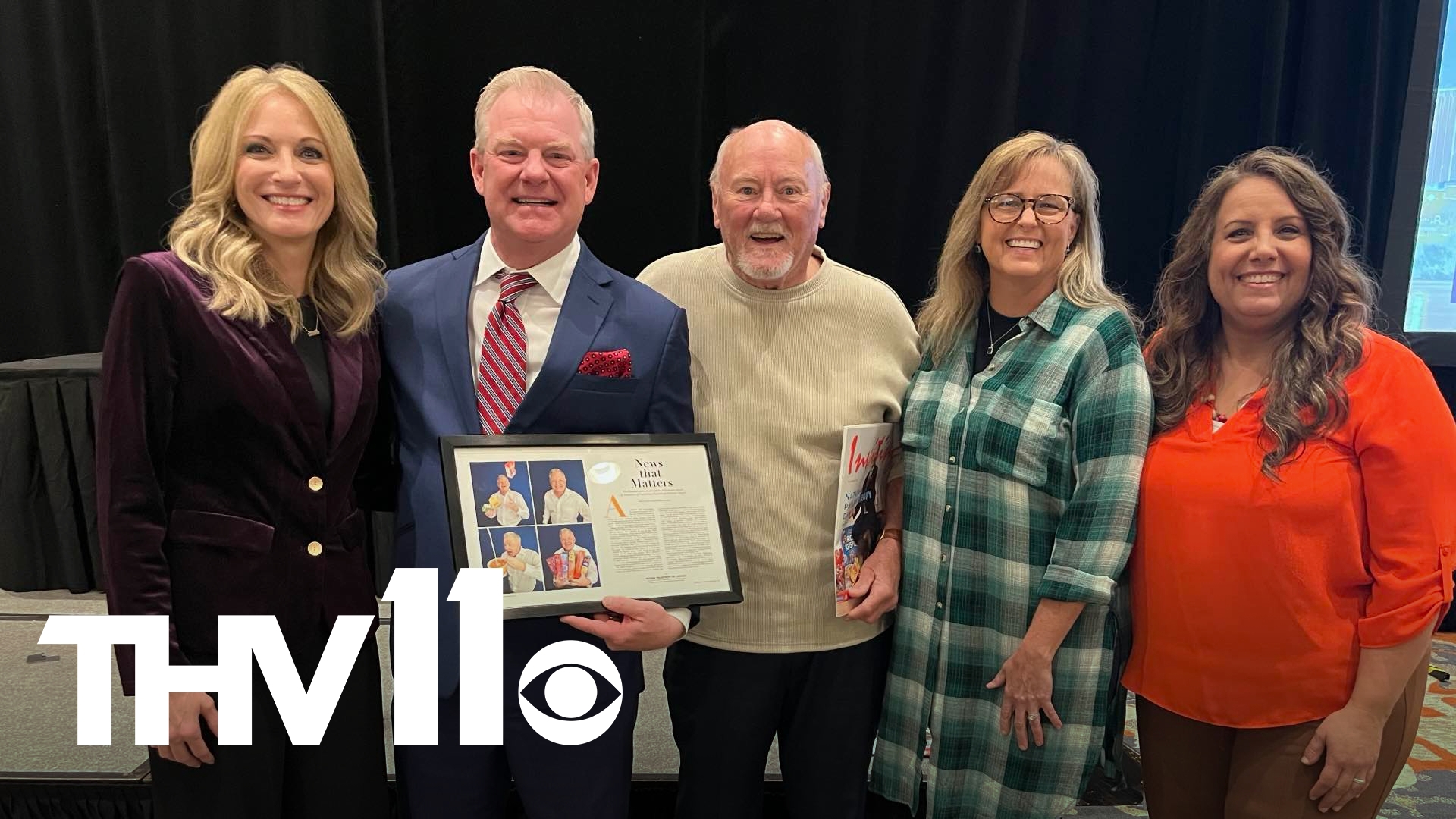 THV11 Chief Meteorologist Tom Brannon honored with Lifetime Achievement ...