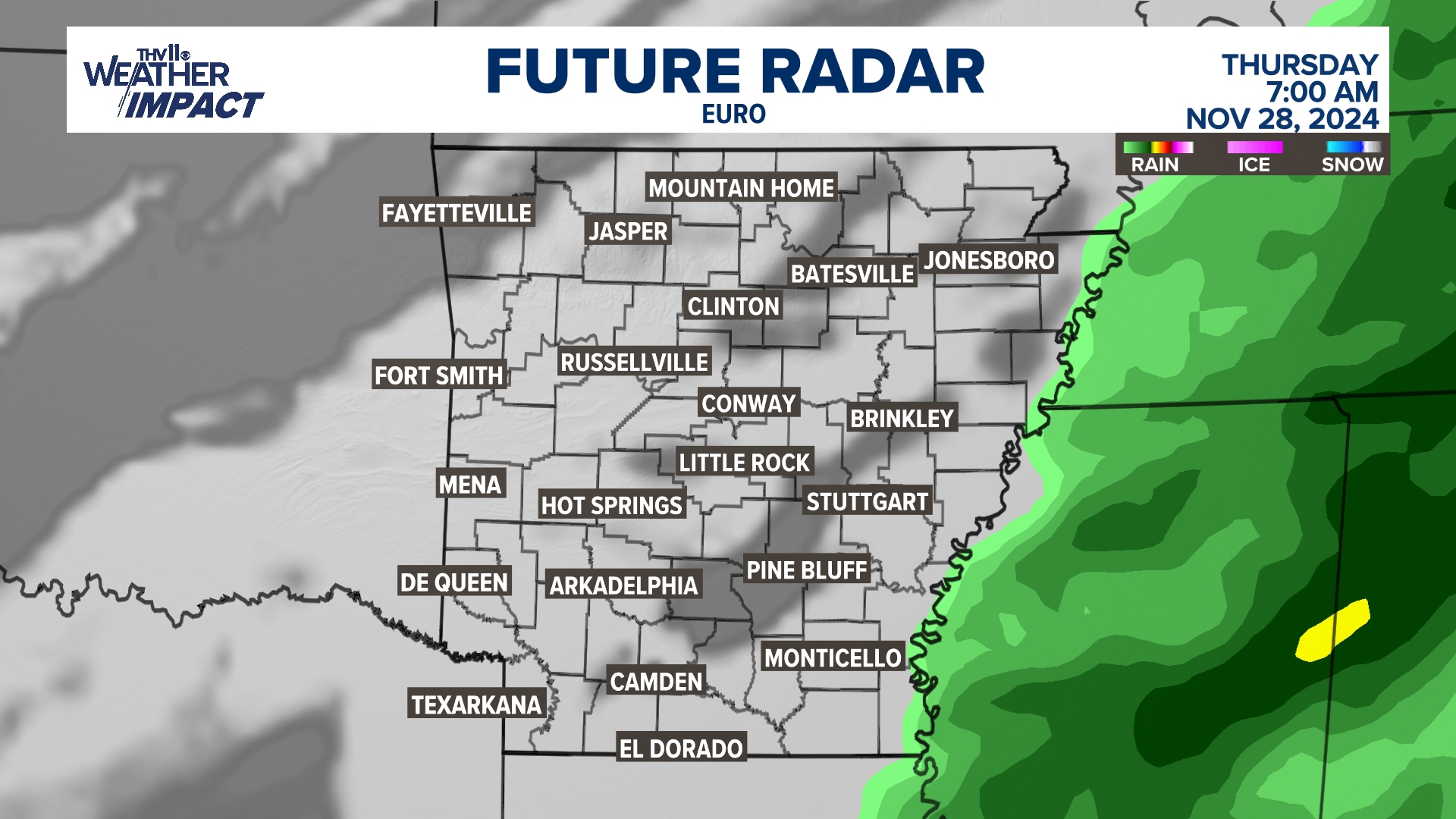 Little Rock Weather | Little Rock, Arkansas | thv11.com