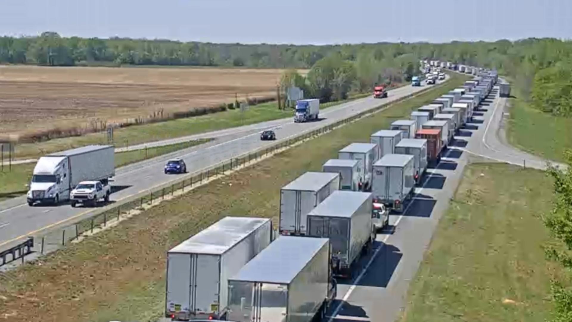 Accident on I-40 westbound now clear | thv11.com