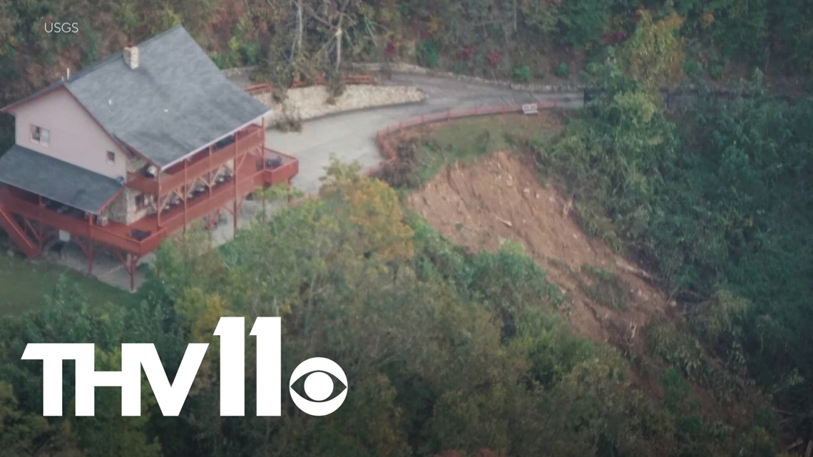 North Carolina towns hit by massive landslides caused by Hurricane ...