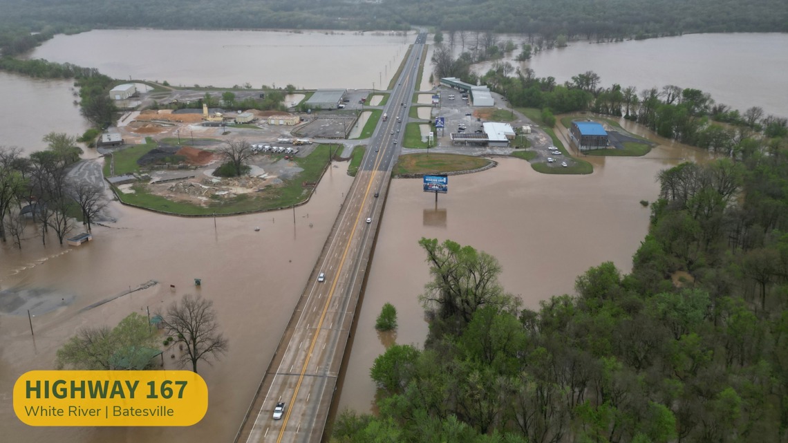 Here's which Arkansas highways are closed due to flood waters | thv11.com