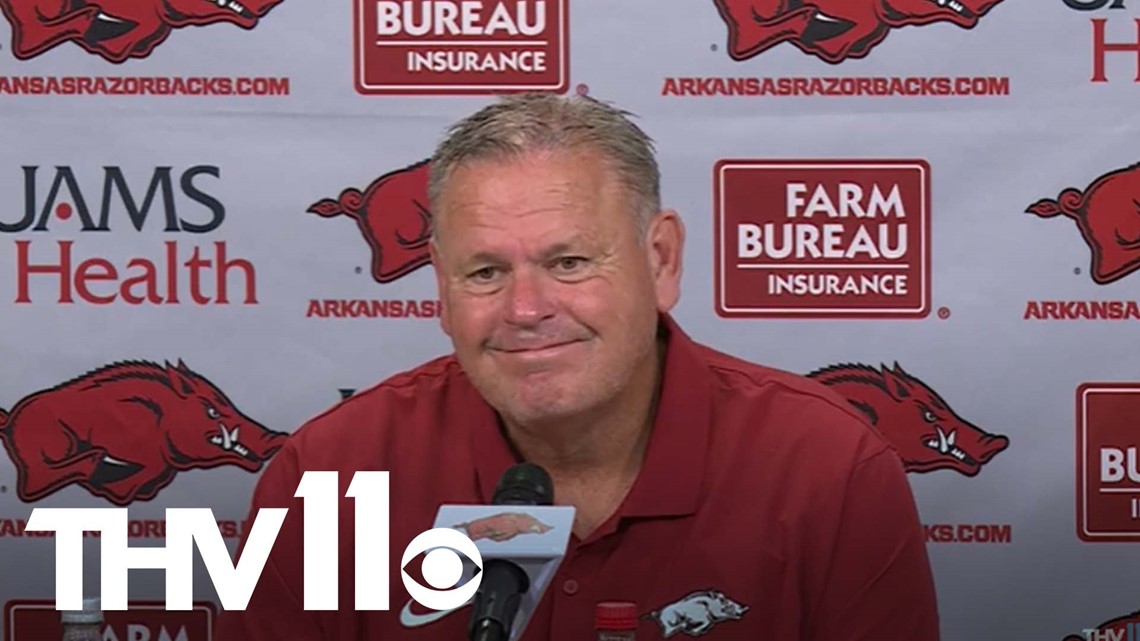 Sam Pittman recaps loss to LSU, previews game against Texas A&M | thv11.com