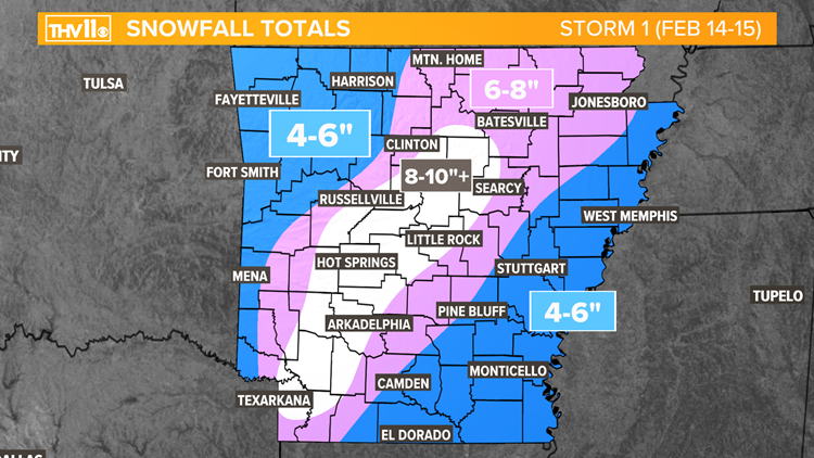 Arkansas snow buries records that've been standing for 100+ years ...