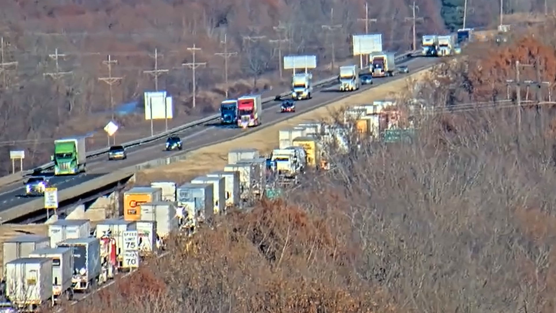 I-40 traffic blocked near Forrest City after accident involving tractor ...