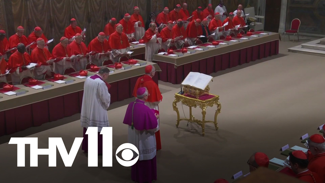 No new pope chosen in first day of conclave | thv11.com