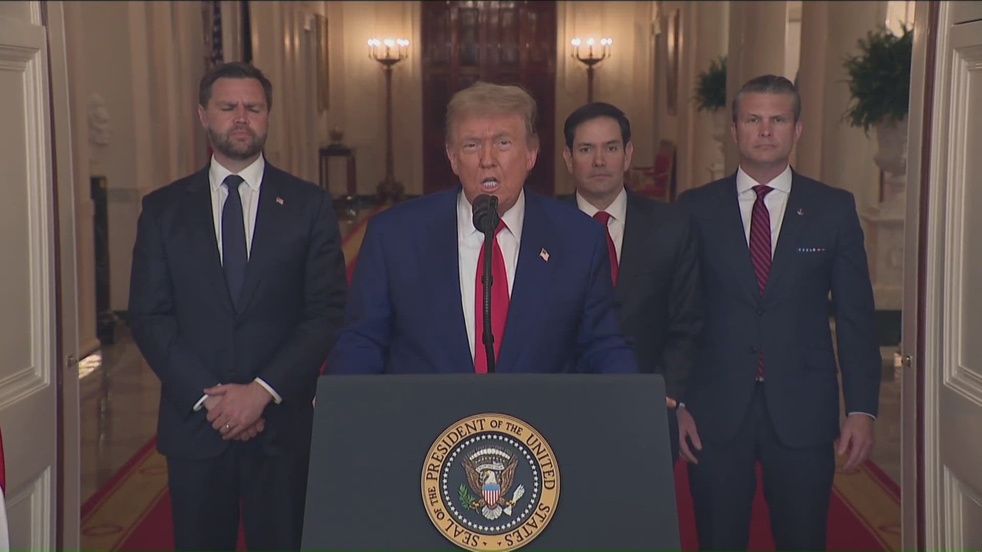 Trump formally signs agreement between U.S. & Iran | thv11.com
