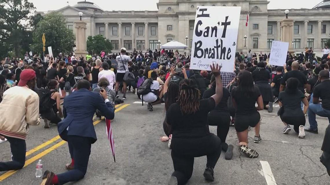 Protests in Little Rock continue for 6th day in a row | thv11.com