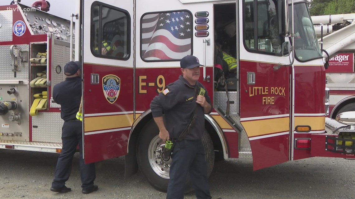 Fire crews help despite destruction of Station 9 in Little Rock | thv11.com