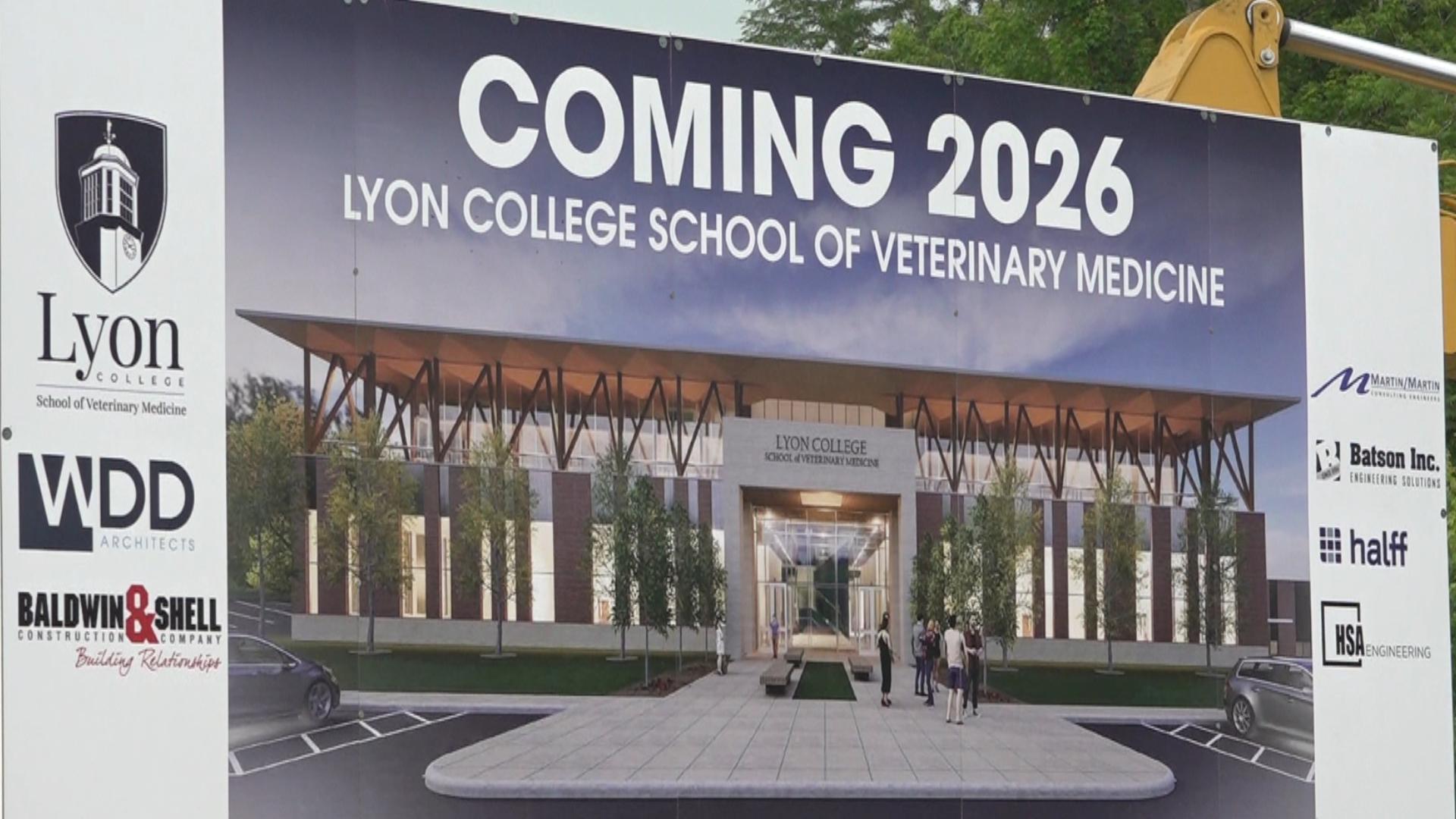 Lyon College breaks ground on first-of-its-kind veterinary school in Arkansas | thv11.com