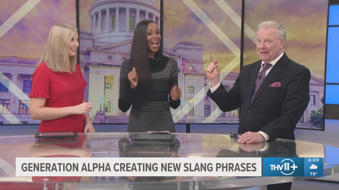 THV11's Brooke Buckner and Faith Woodard teach Tom Brannon new slang ...