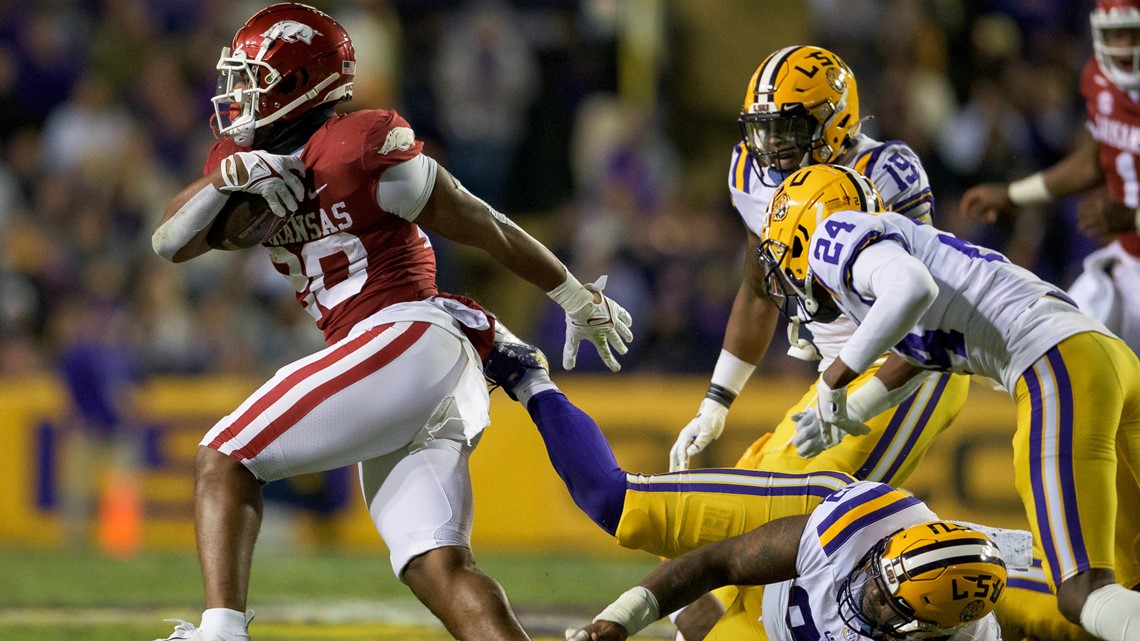 Razorbacks beat LSU in nail-biter for first time since 2015 | thv11.com