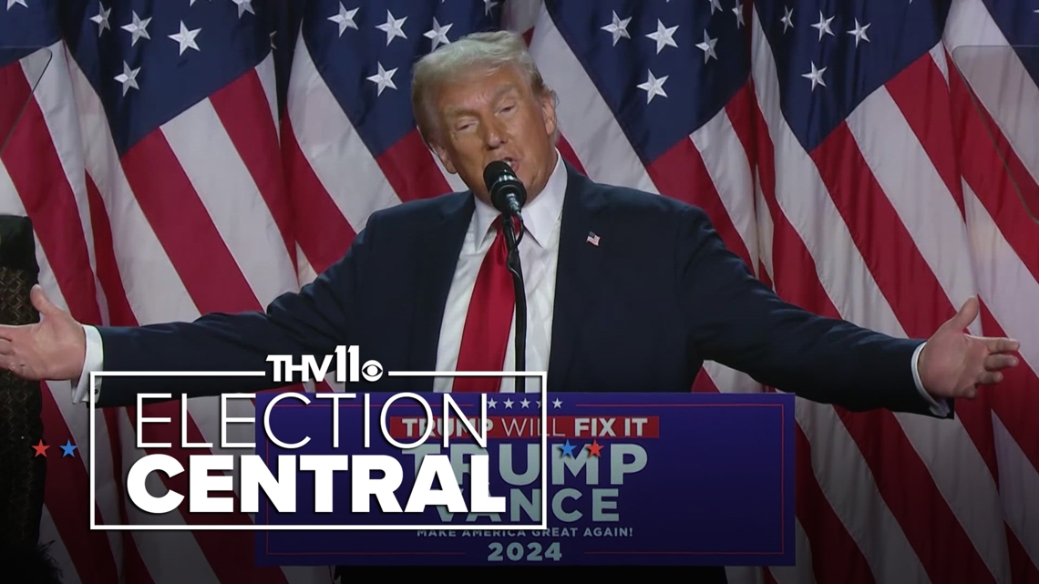 Former President Donald Trump wins re-election | thv11.com