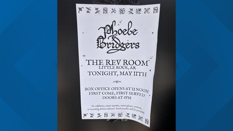 Phoebe Bridgers performing pop-up show in Little Rock | What to know ...