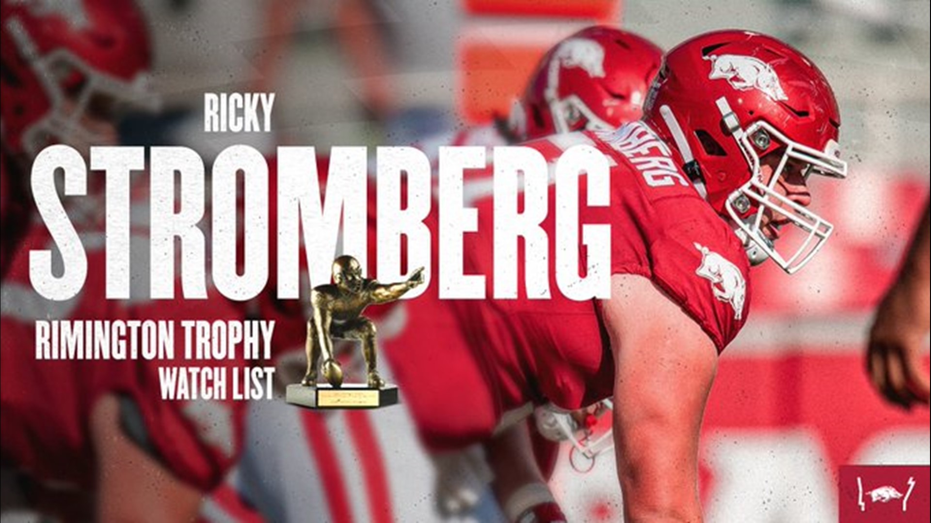 Stromberg receives Rimington Trophy watch list nod | thv11.com