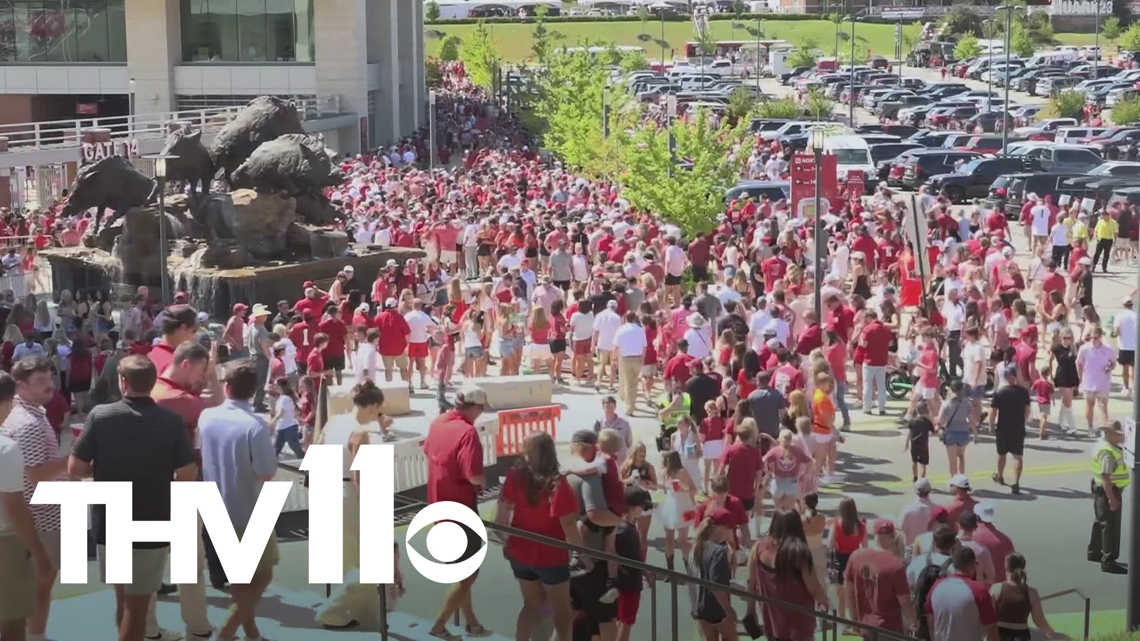 Arkansas Razorback fans encouraged to plan ahead for game day safety ...