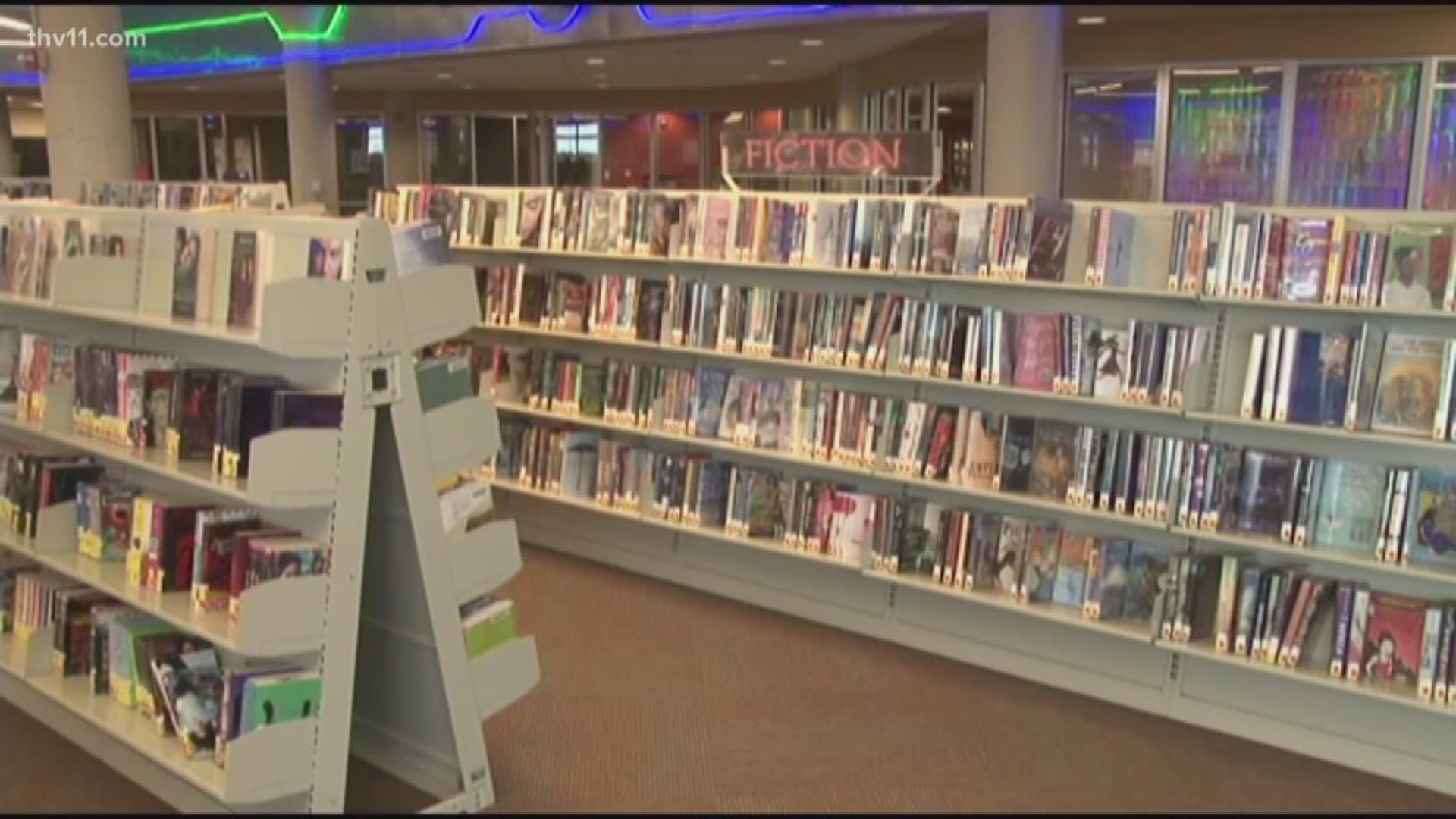 Pay off your overdue library fines by donating food for Arkansans in ...