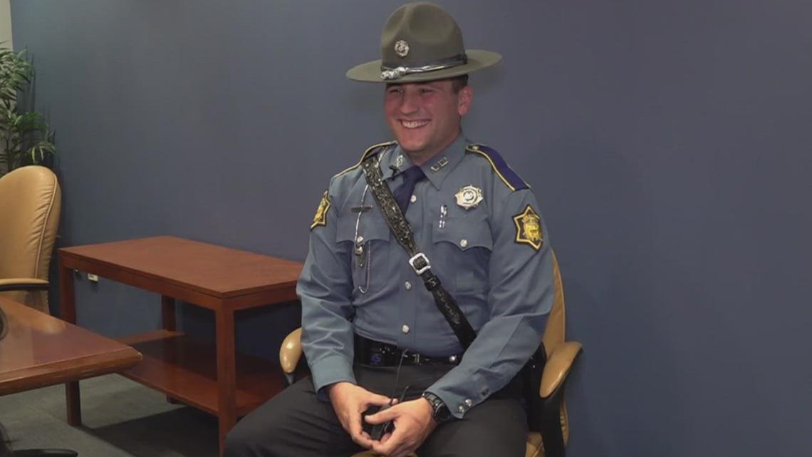Officer who survived crash becomes state trooper | thv11.com