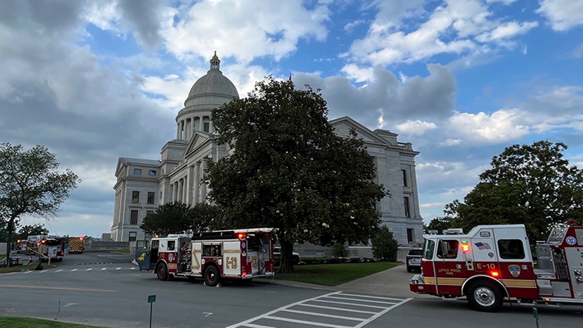 Fire at Arkansas State Capitol | thv11.com