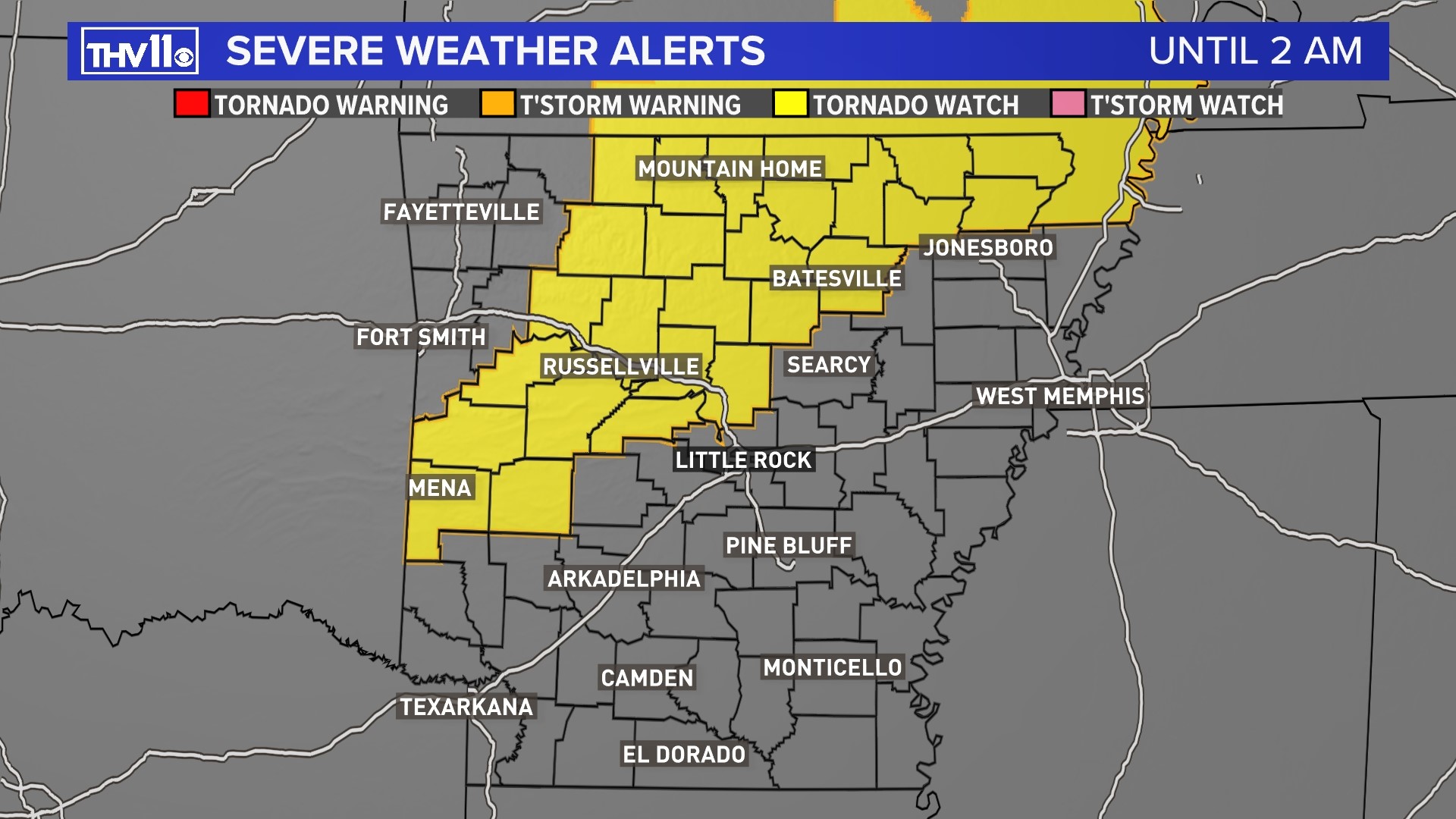 What you need to know about severe weather in Arkansas | thv11.com
