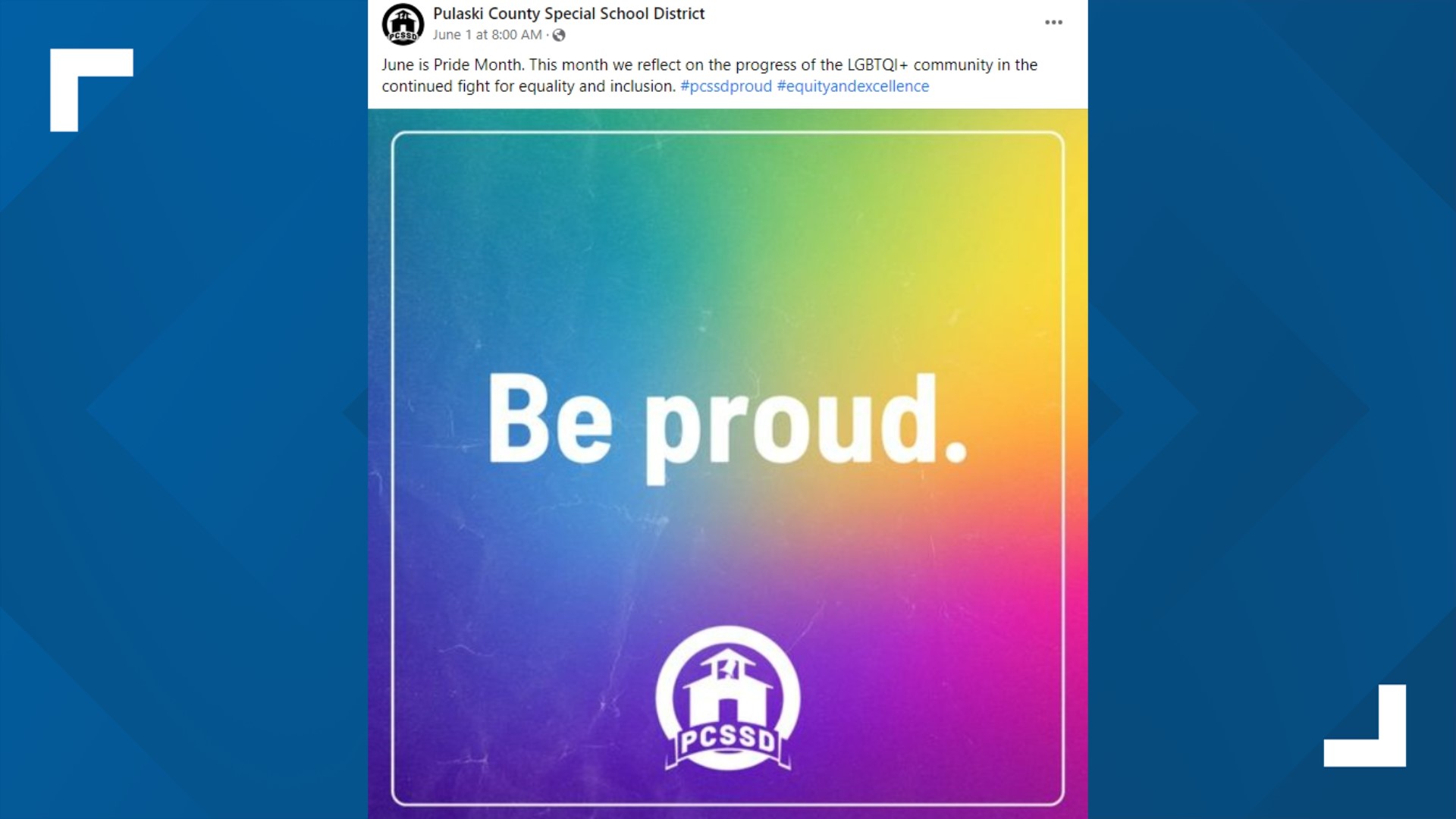 Arkansas school discusses Pride Month post, community debates | thv11.com