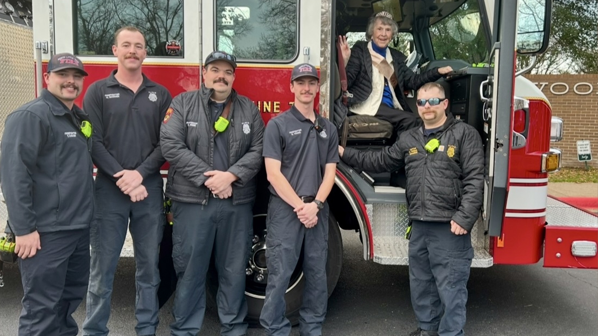 North Little Rock woman celebrates 100th birthday with ride in ...