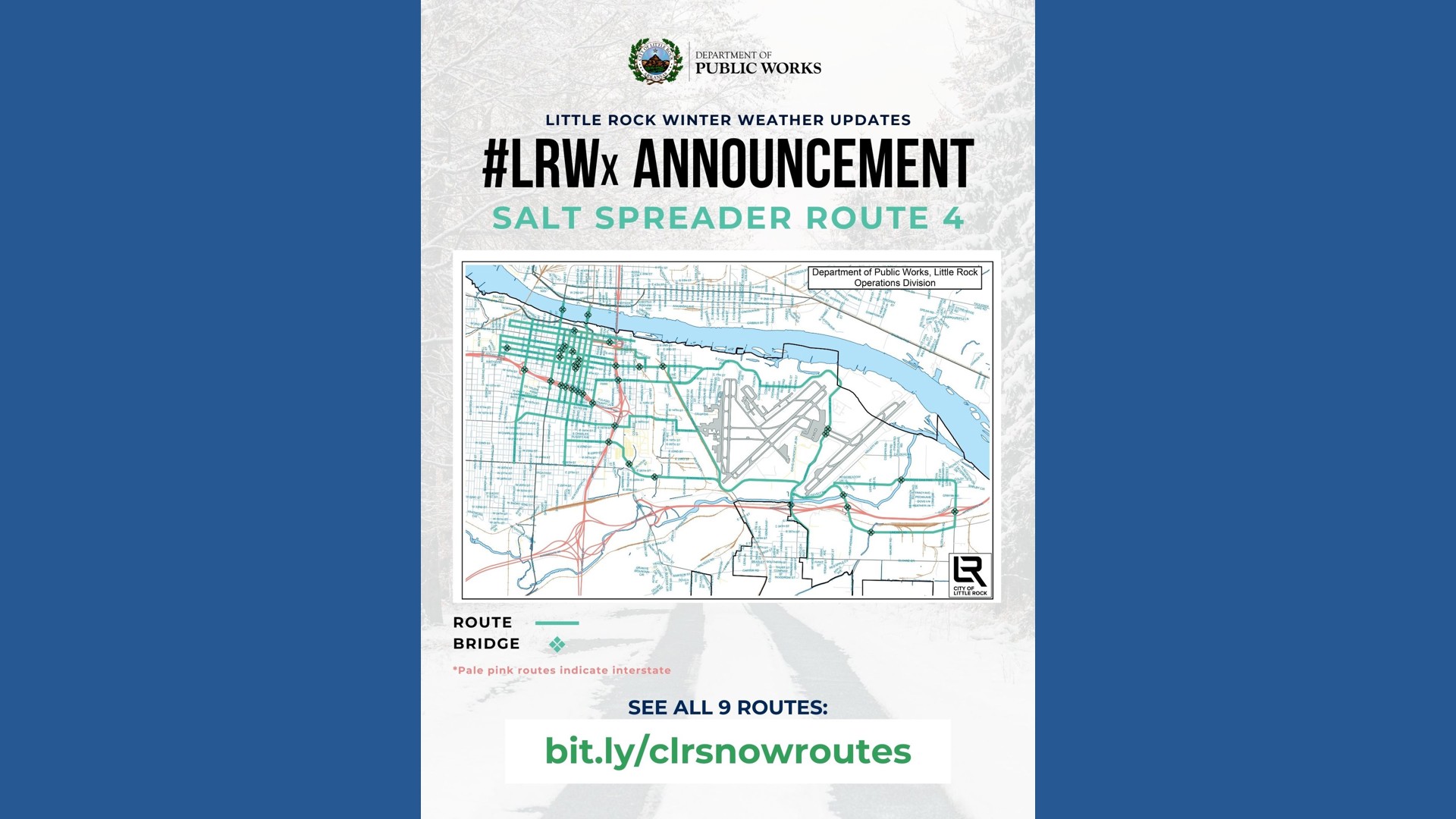 Here's which roads Little Rock crews will be working on during winter ...