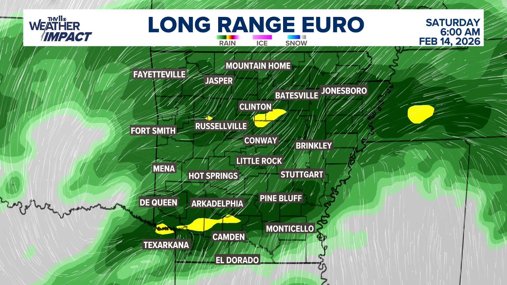 Spring-like conditions, multiple rounds of rain to impact the state ...