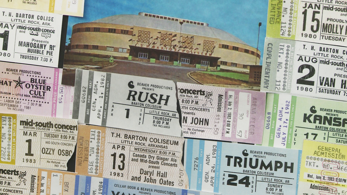 Arkansas rock 'n' roll history at the Barton Coliseum | thv11.com