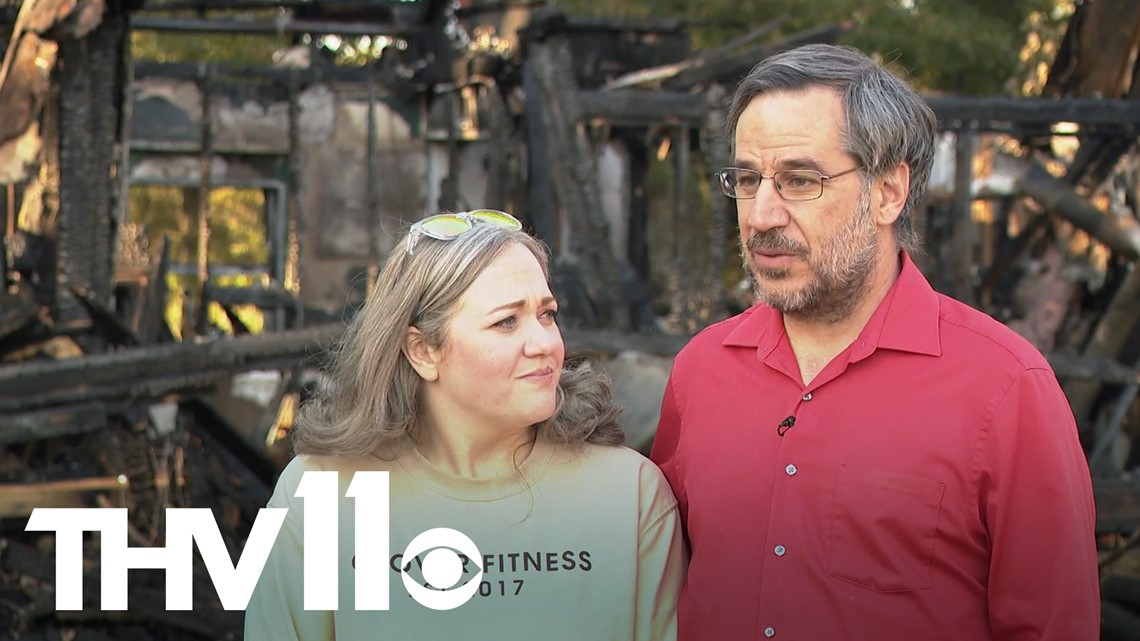 Arkansas community lends helping hand to family after house fire ...